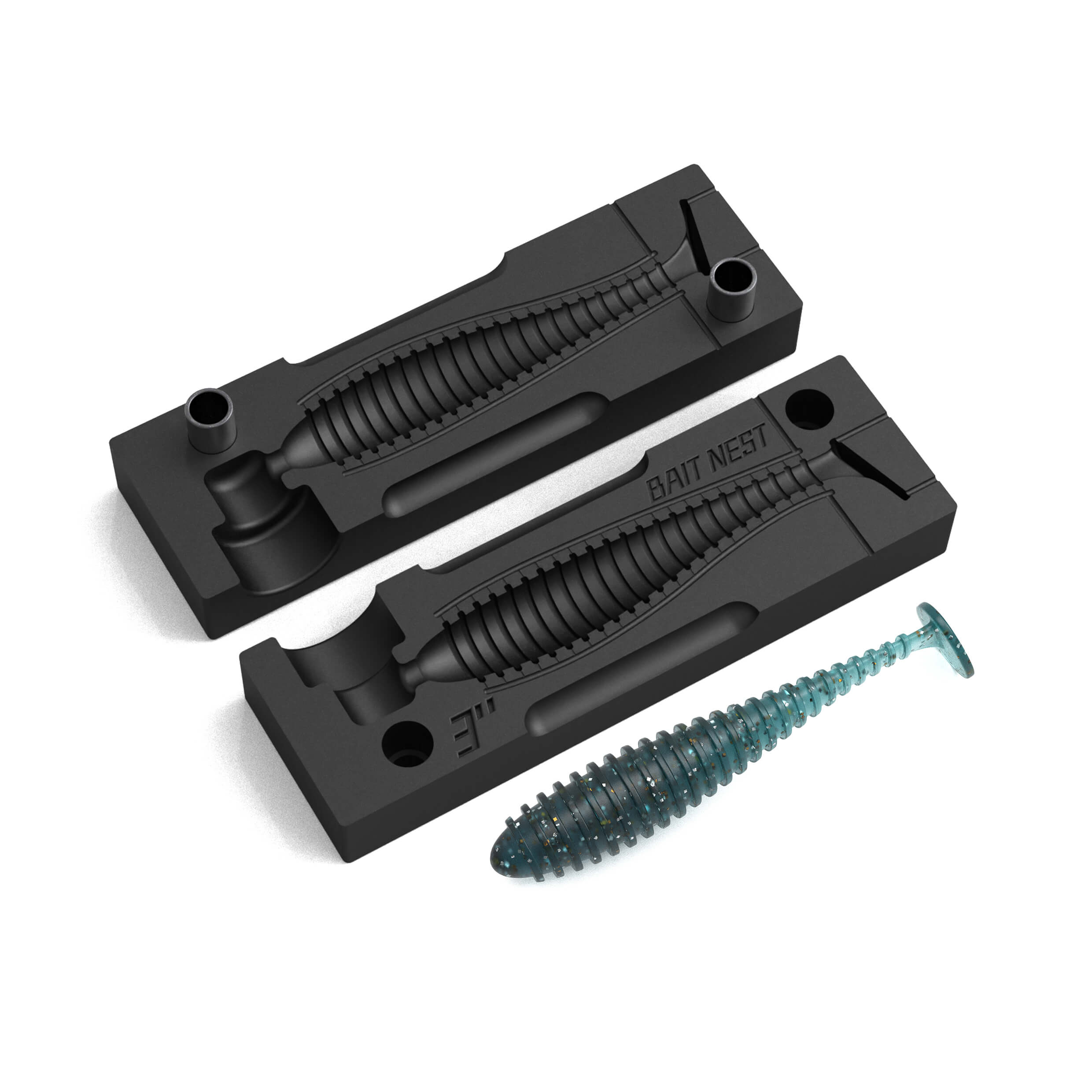 Soft Plastic Lure Mold Lure Making Molds Fishing Lures Swing Impact Fa ...